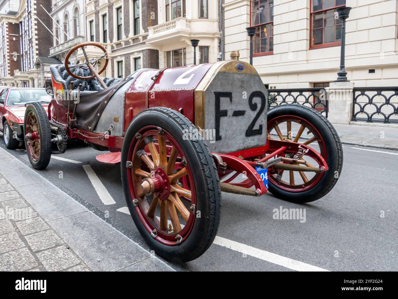 1904 Fiat 130HP on display at the 2024 St James Motoring Spectacle in ...