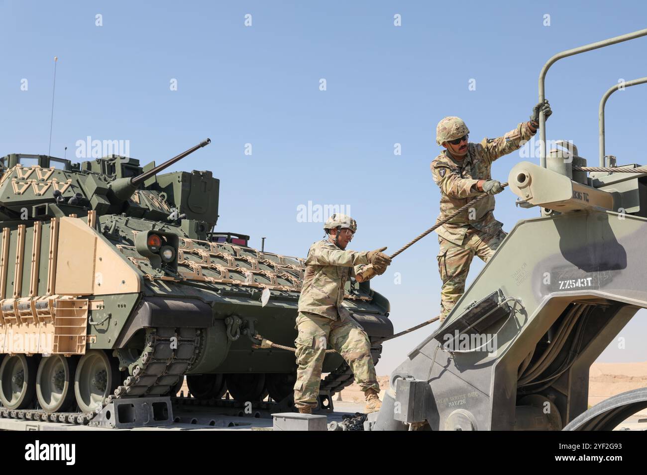 U.S. Army Staff Sgt. Emanuel Romo and Staff Sgt. Jose Rico, motor ...