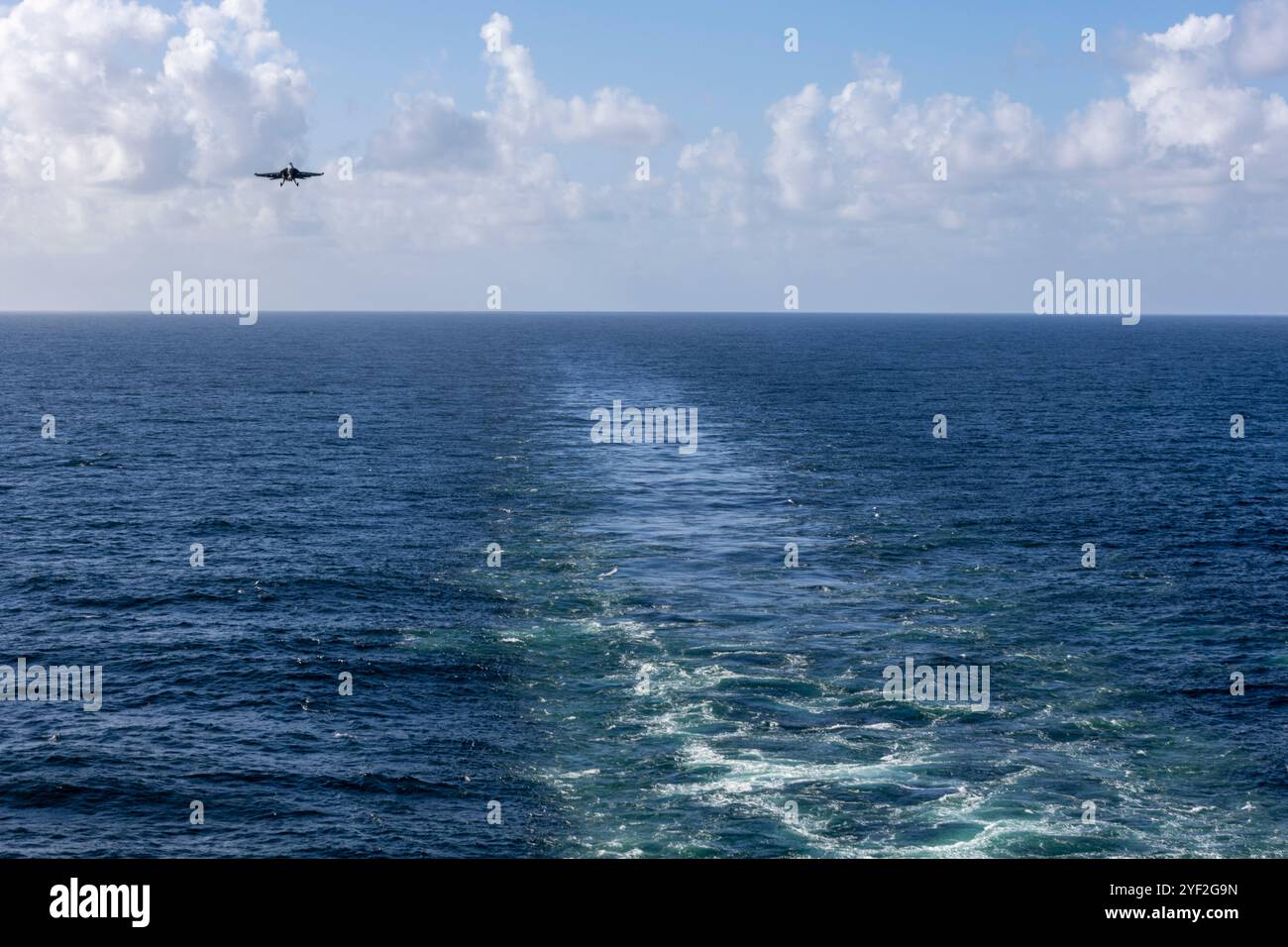 An F/A-18F Super Hornet, assigned to the ÒBlacklionsÓ of Strike Fighter ...