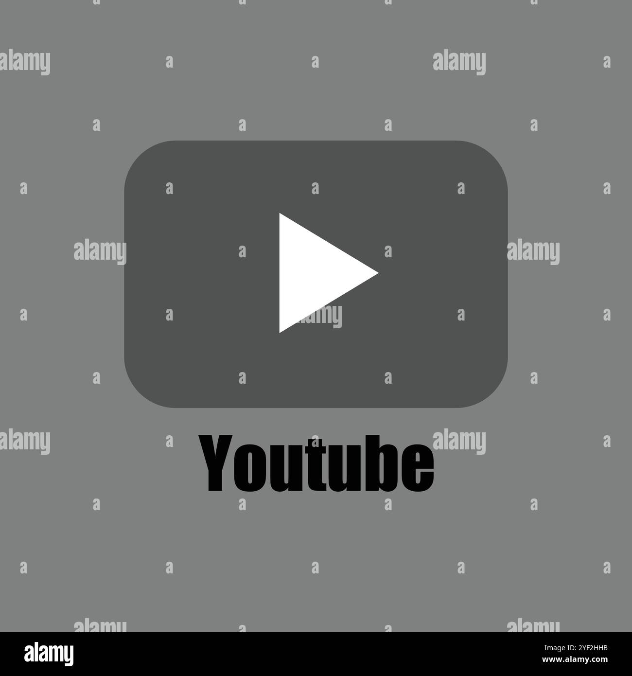 Youtube Icon Vector Stock Vector Image & Art - Alamy