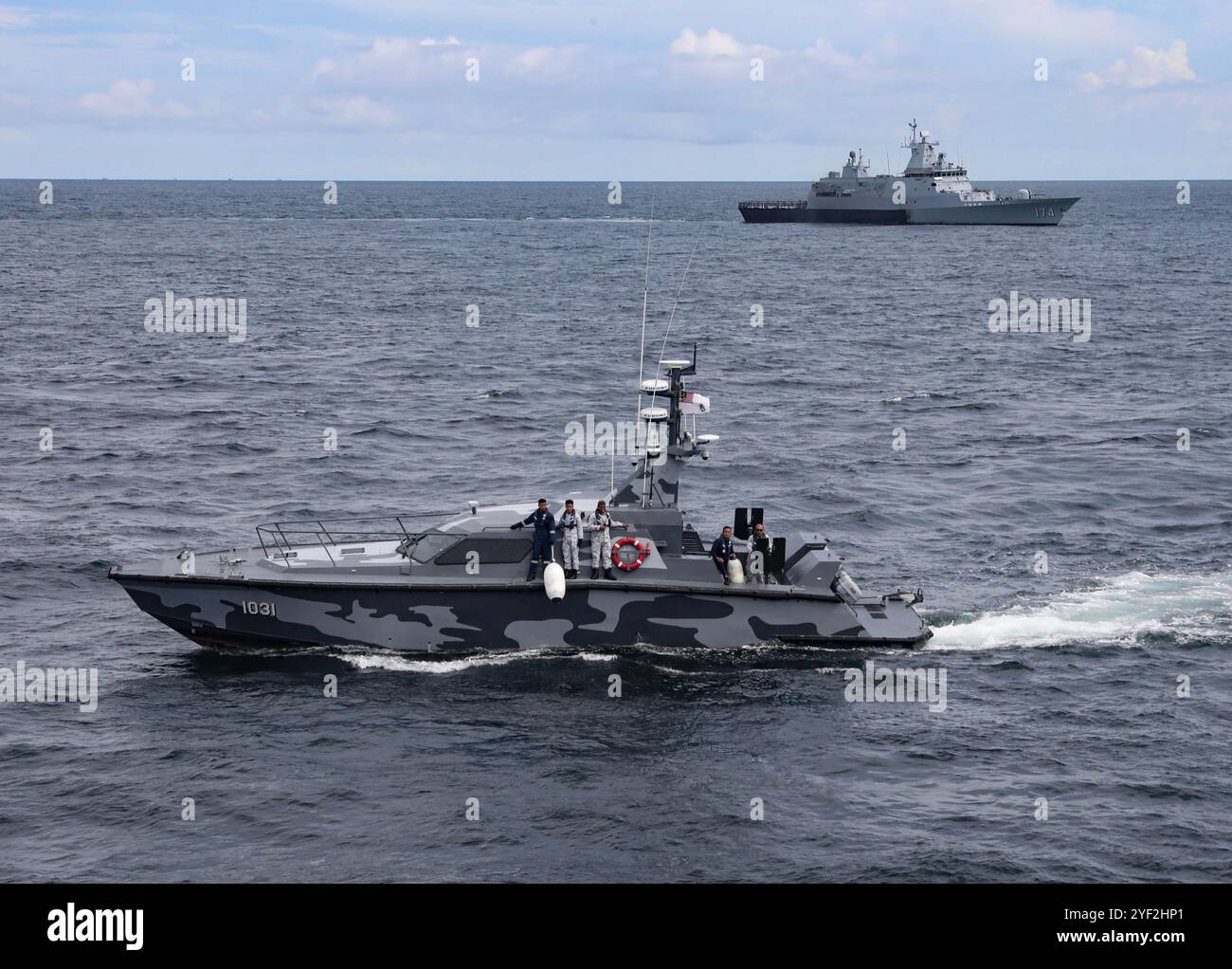 ANDAMAN SEA (Nov. 1, 2024) – A Royal Malaysian Navy fast interceptor ...