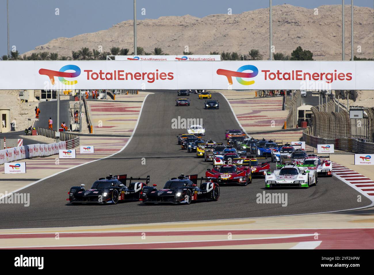 Sakhir, Bahrain. 2nd Nov 2024. start of the race, depart, action during ...