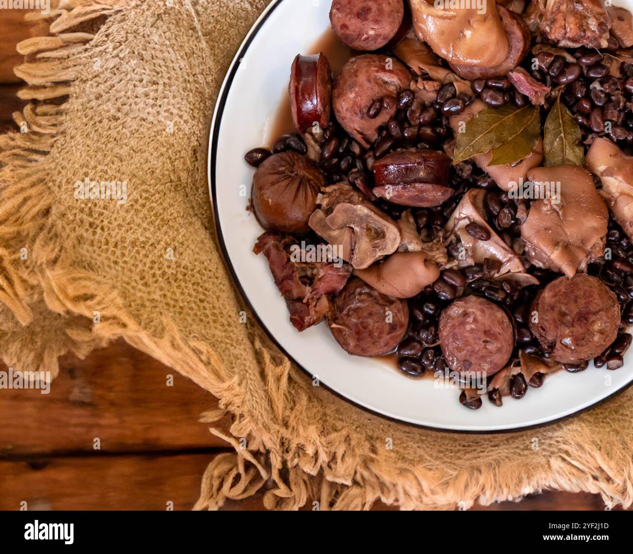 Traditional and The best complete Brazilian feijoada Stock Photo - Alamy