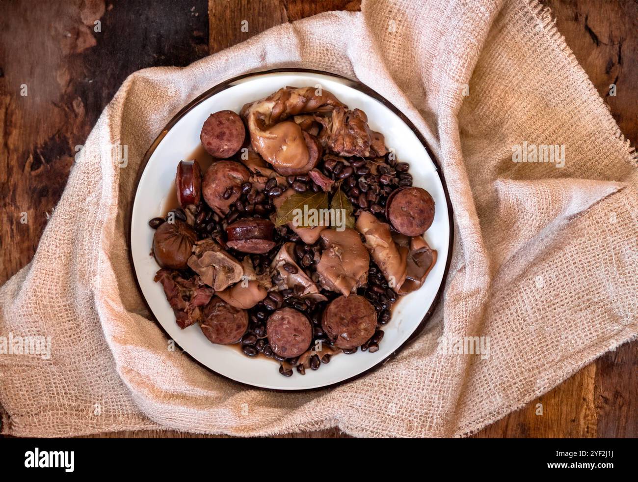 Traditional and The best complete Brazilian feijoada Stock Photo - Alamy