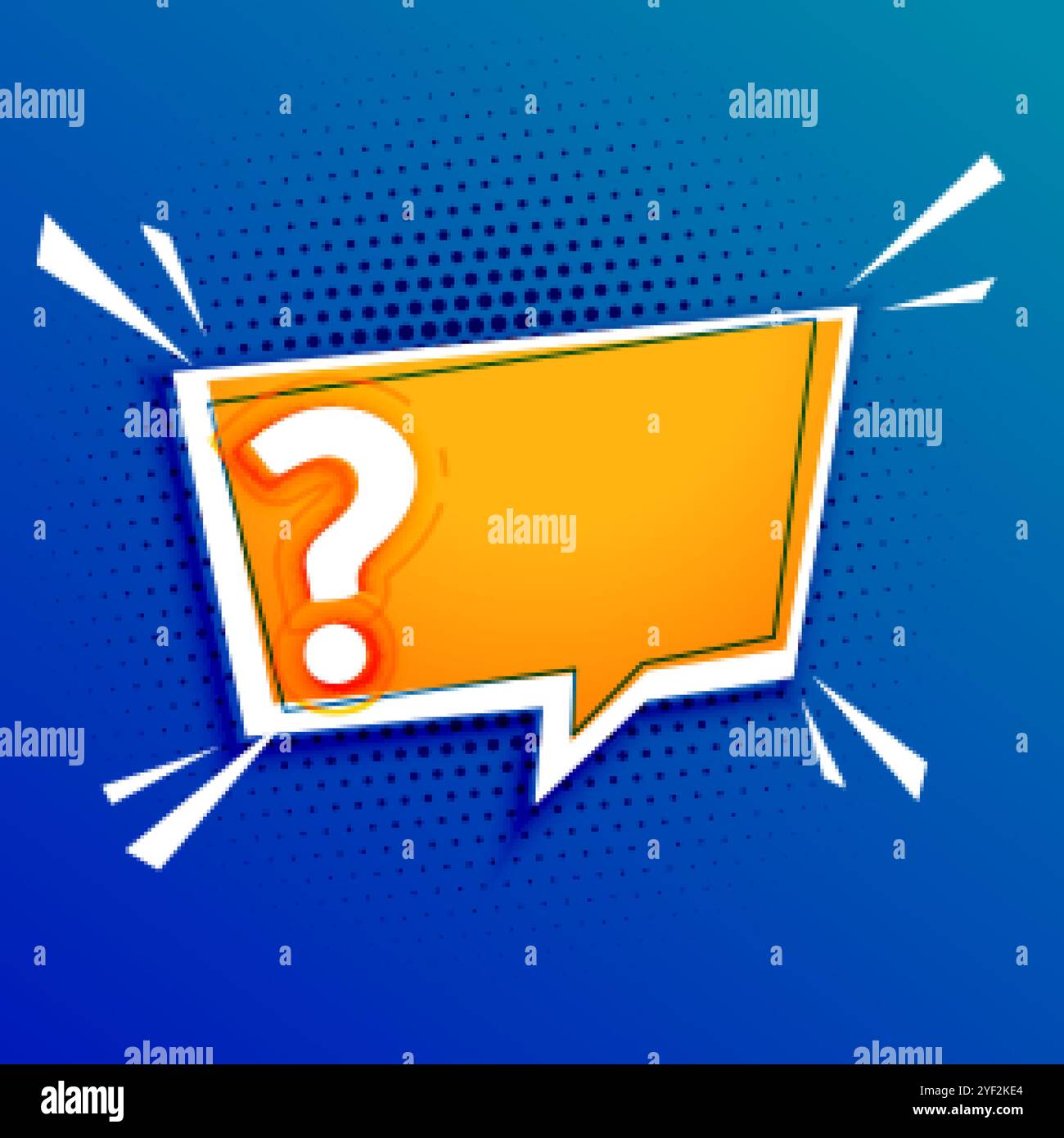 question mark template with text space design Stock Vector Image & Art ...
