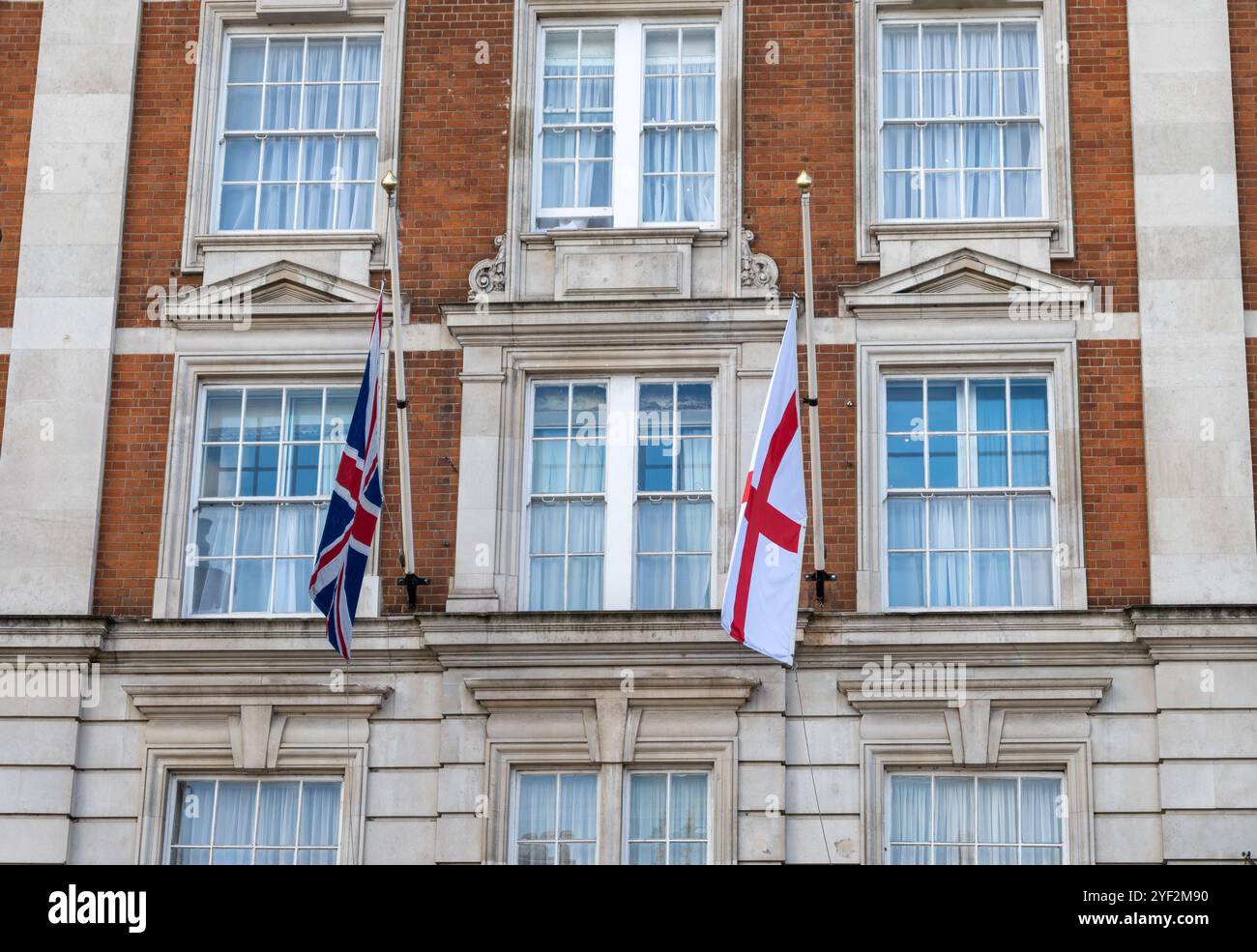 National flag of England, constituent country of United Kingdom ...