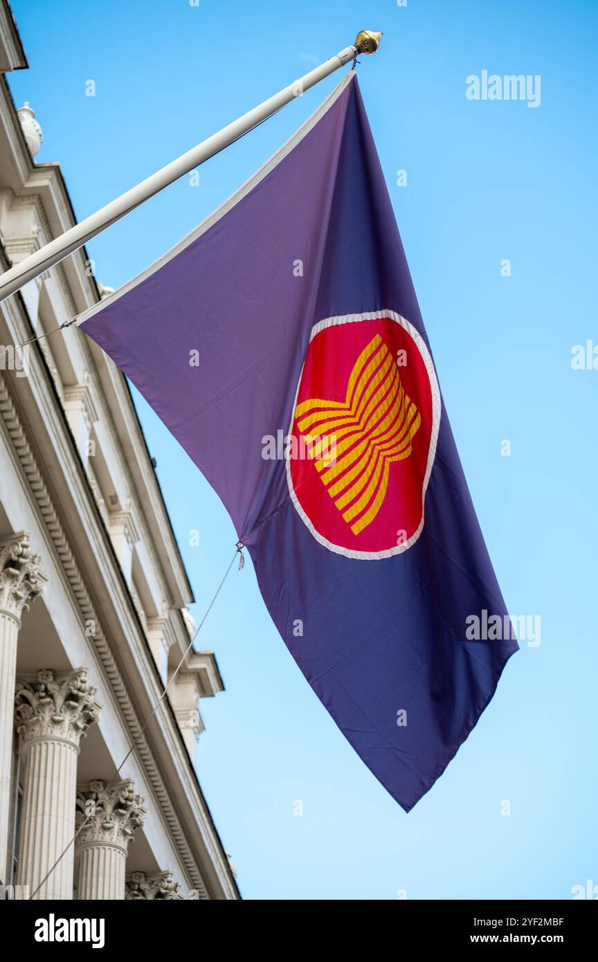 Flag of Association of Southeast Asian Nations, ASEAN, political and ...