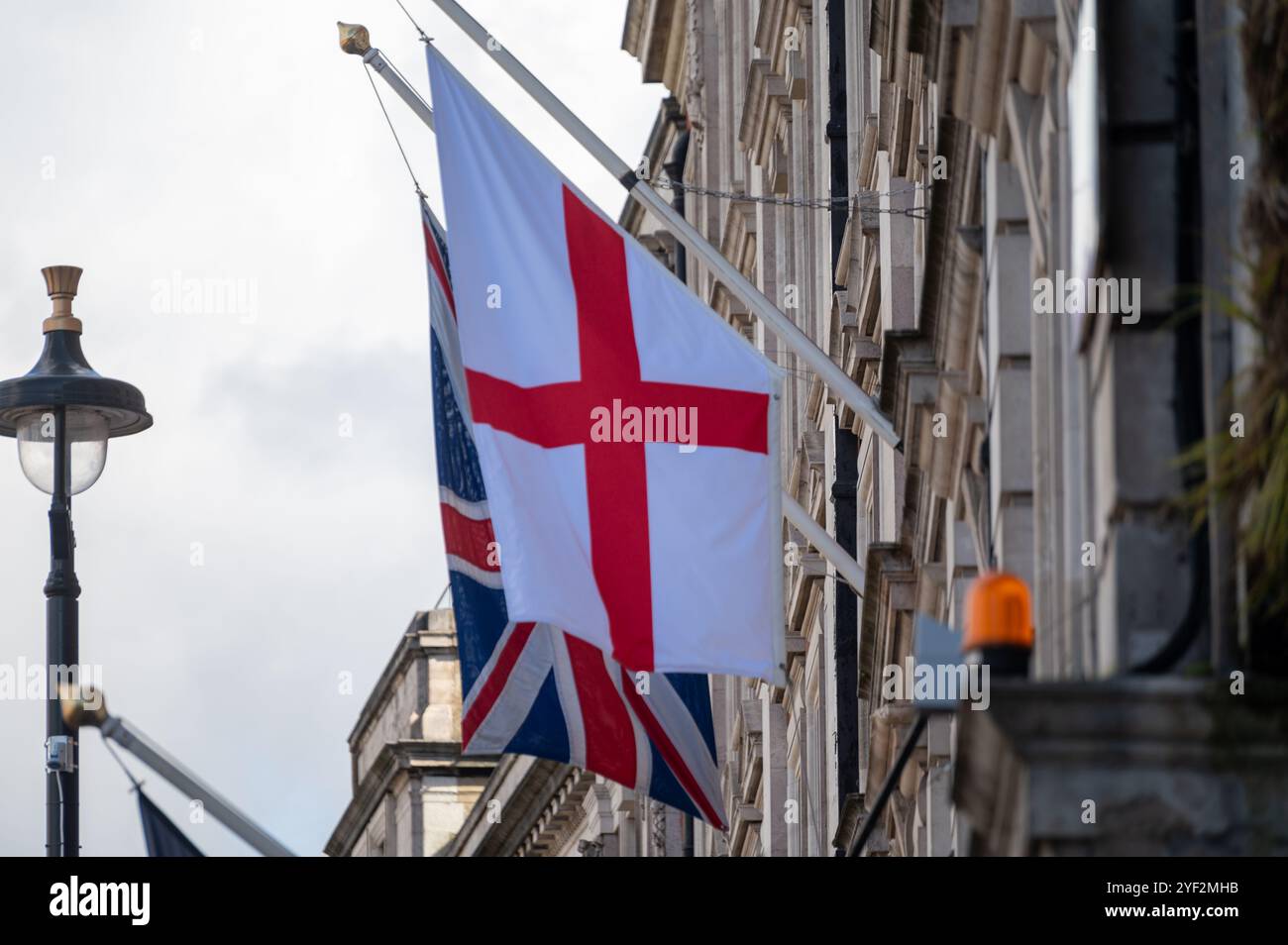 National flag of England, constituent country of United Kingdom ...