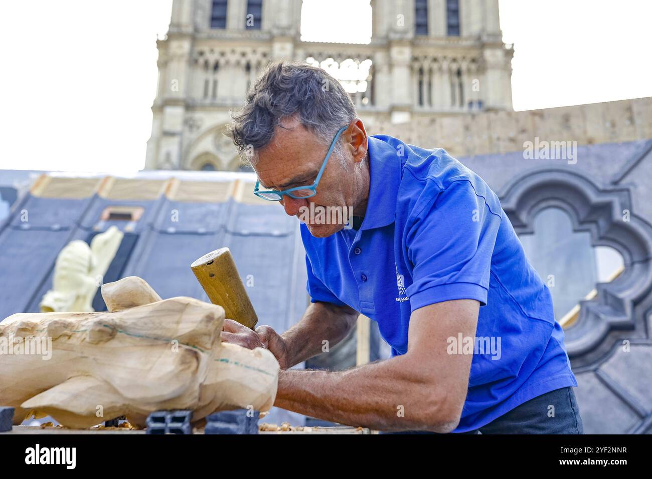 Notre Dame cathedral reconstruction, Paris, France. Notre Dame ...