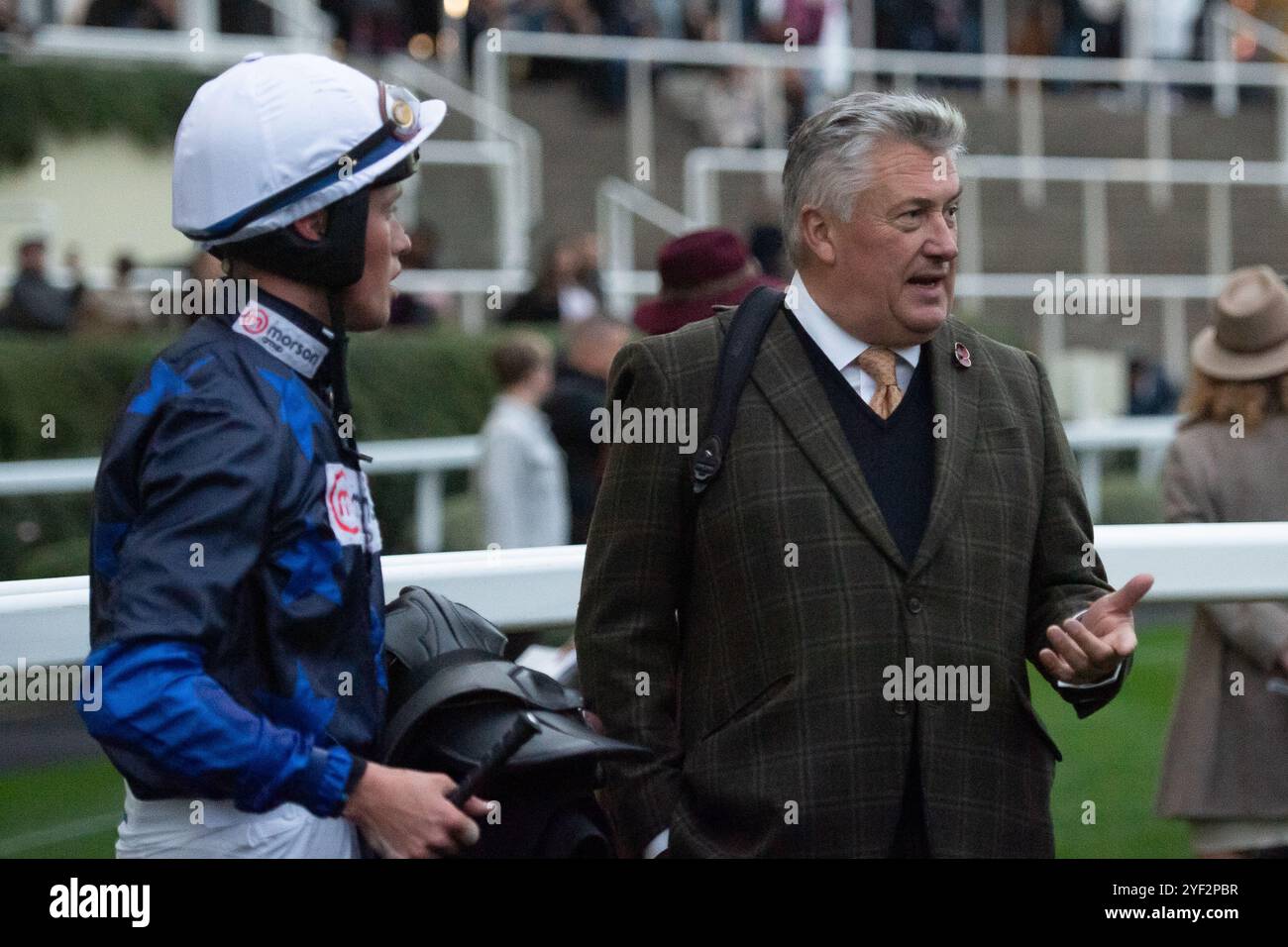 Ascot, Berkshire, UK. 2nd November, 2024. KAJIKIA ridden by jockey Jay ...