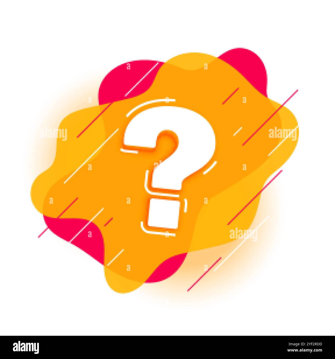 modern question mark for help and support page Stock Vector Image & Art ...