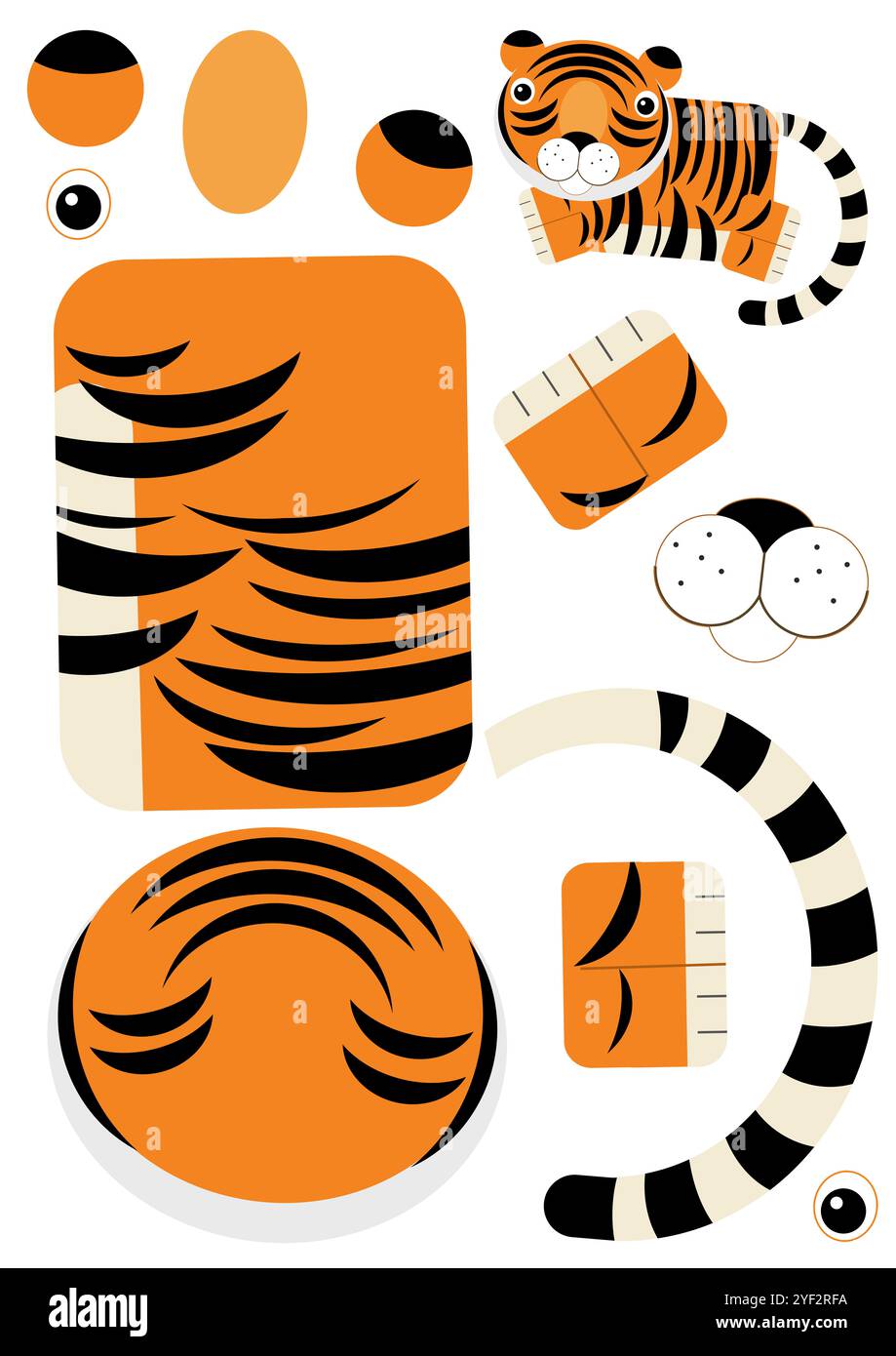 Cat jigsaw Cut Out Stock Images & Pictures - Alamy