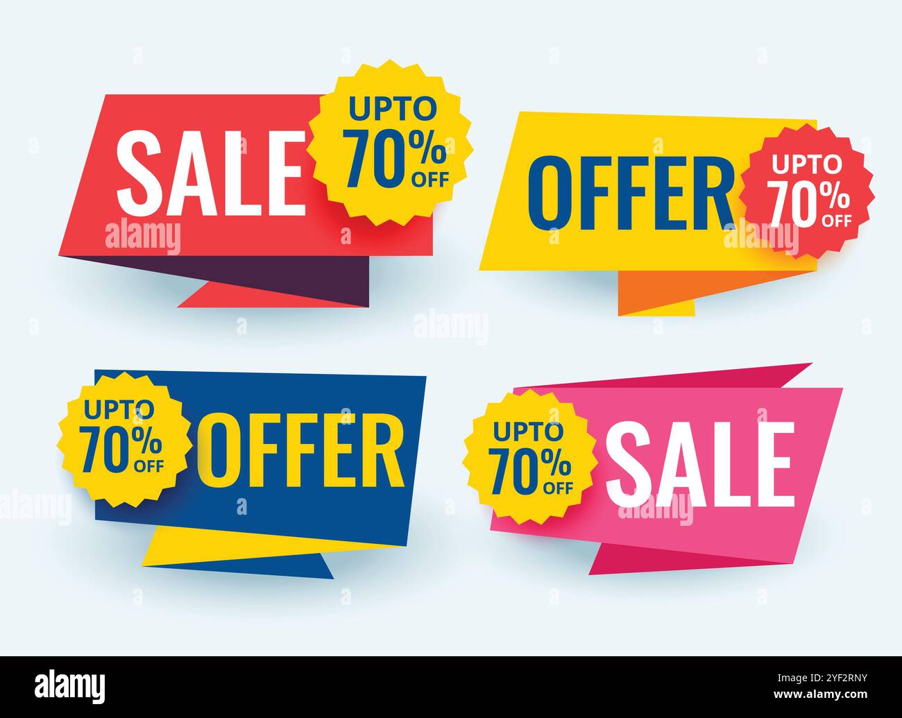 Promotional paper banners hi-res stock photography and images - Alamy