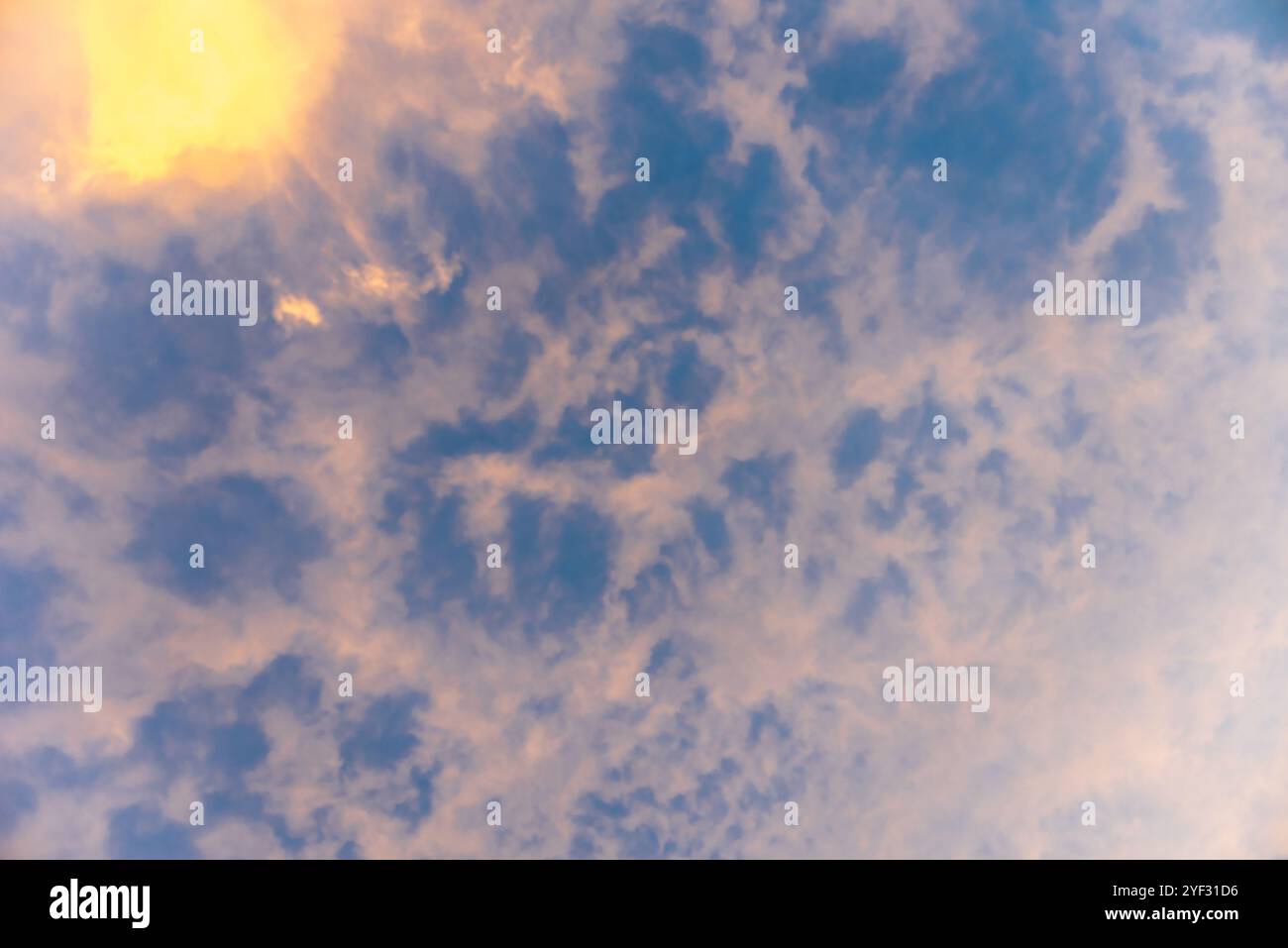 Weather altocumulus sunset hi-res stock photography and images - Alamy