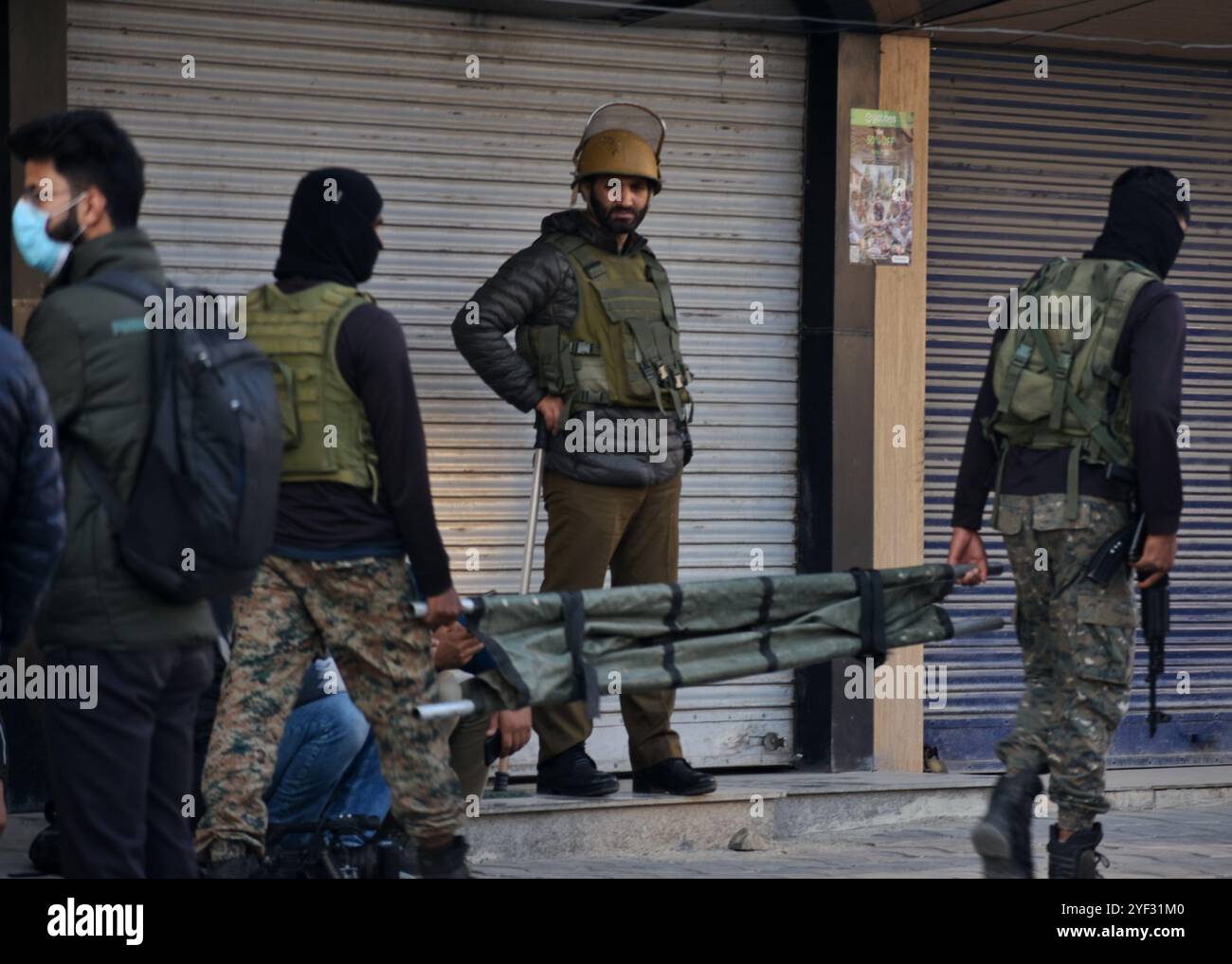 Srinagar, Jammu And Kashmir, India. 2nd Nov, 2024. Indian paramilitary ...