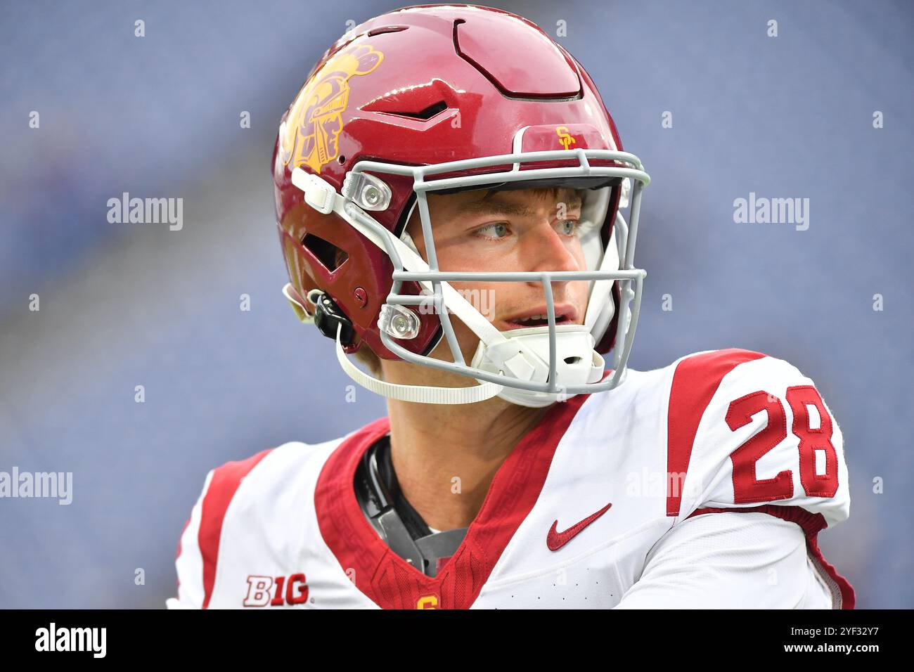 Seattle, Washington, USA. 02nd Nov, 2024. USC Trojans quarterback Gage ...