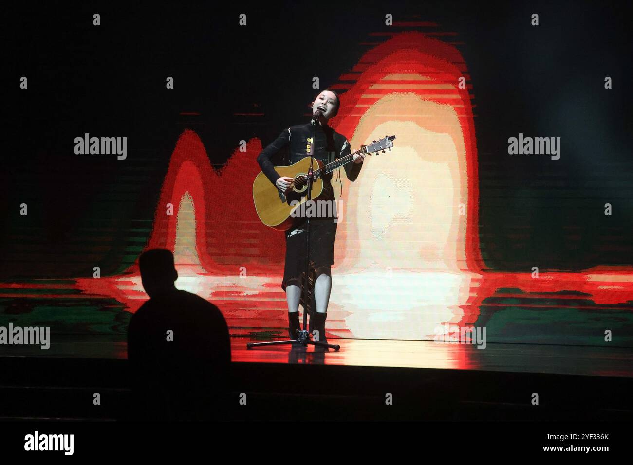 TAIPEI, CHINA - , NOVEMBER 2, 2024 - Singers attend the 15th Golden ...