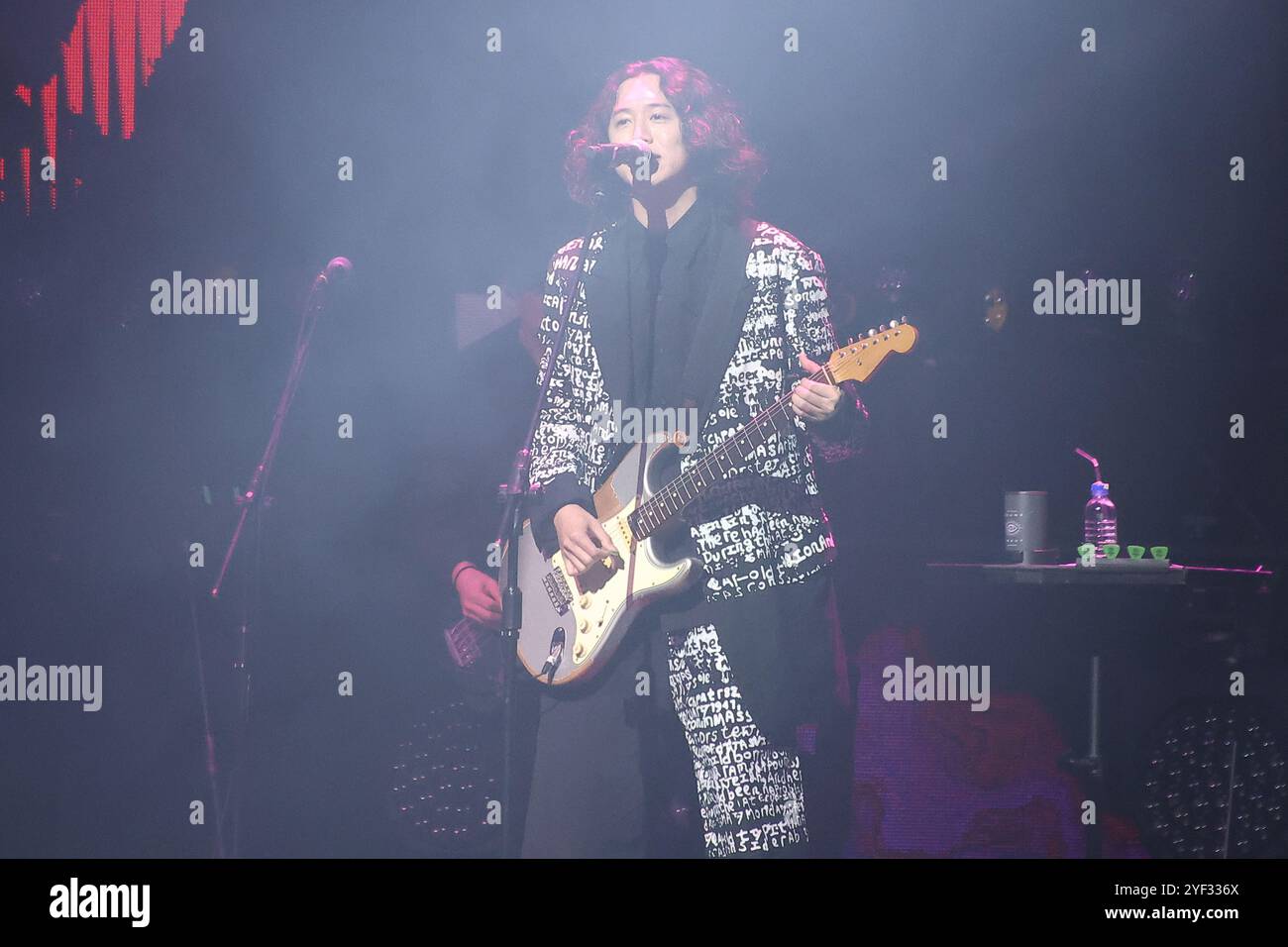 TAIPEI, CHINA - , NOVEMBER 2, 2024 - Singers attend the 15th Golden ...