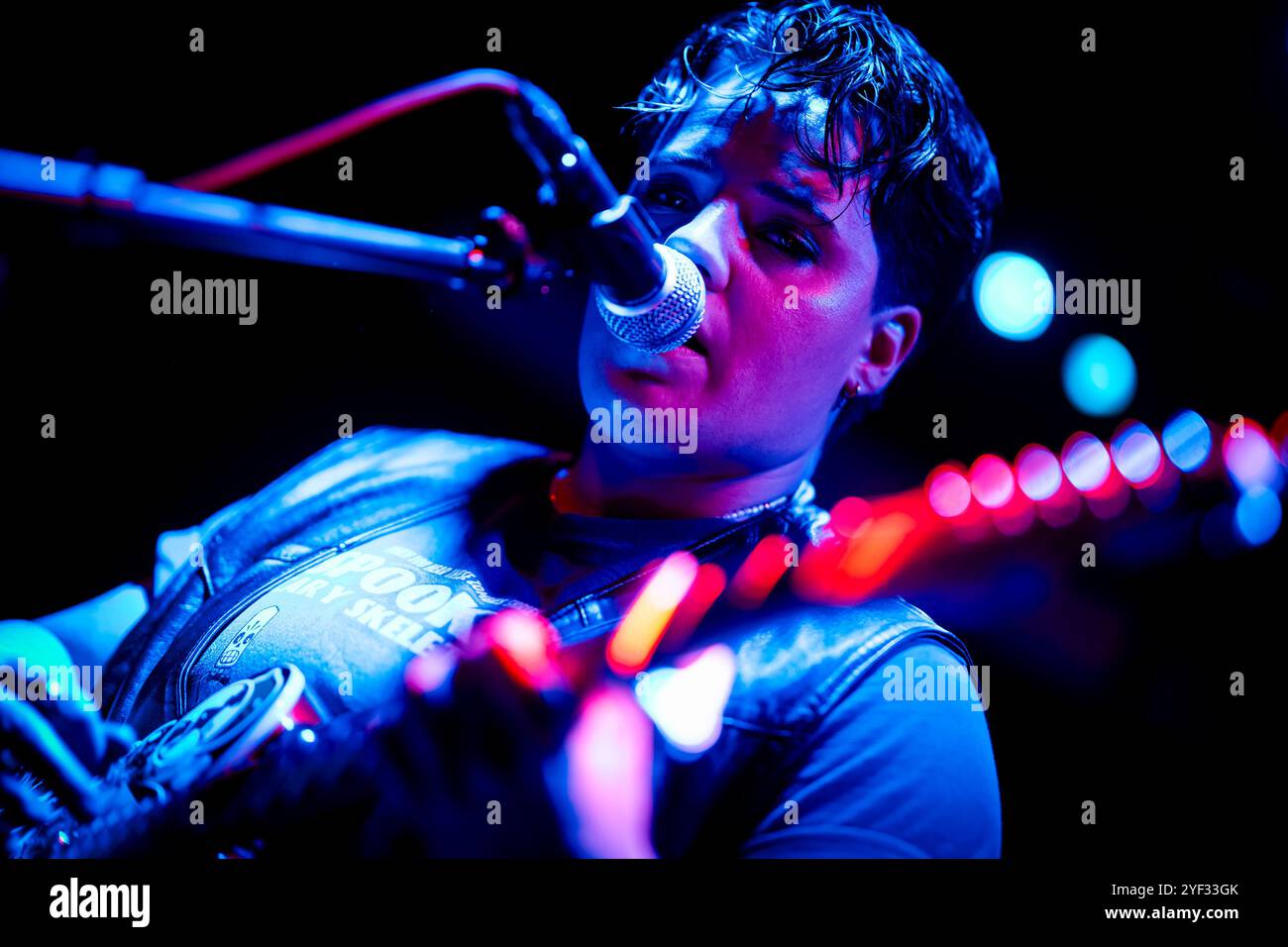 Edinburgh, Scotland. Sat 2 November 2024. Nottingham band GIRLBAND ...