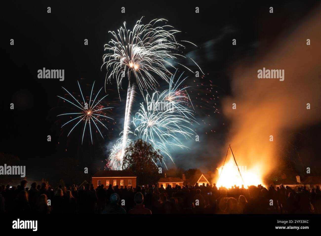 November 2nd, 2024. The annual bonfire night celebrations took place tonight at Chiddingfold ...