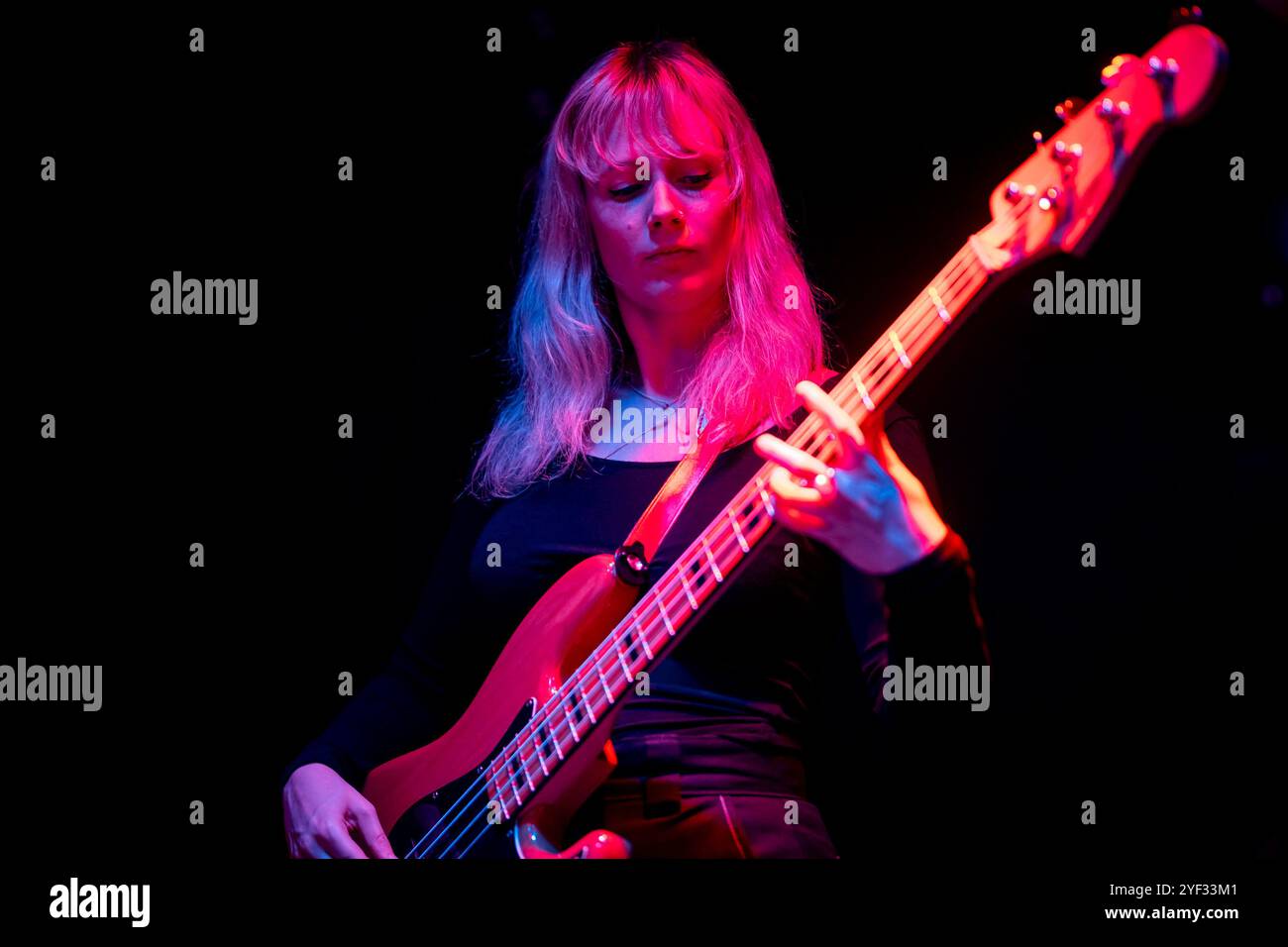 Edinburgh, Scotland. Sat 2 November 2024. Nottingham band GIRLBAND ...