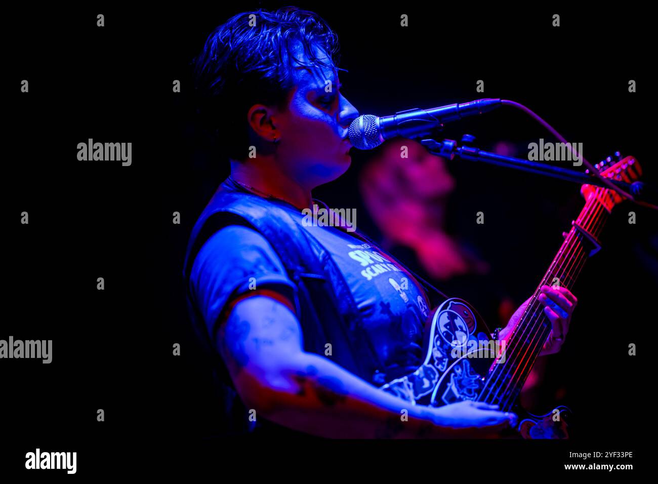 Edinburgh, Scotland. Sat 2 November 2024. Nottingham band GIRLBAND ...