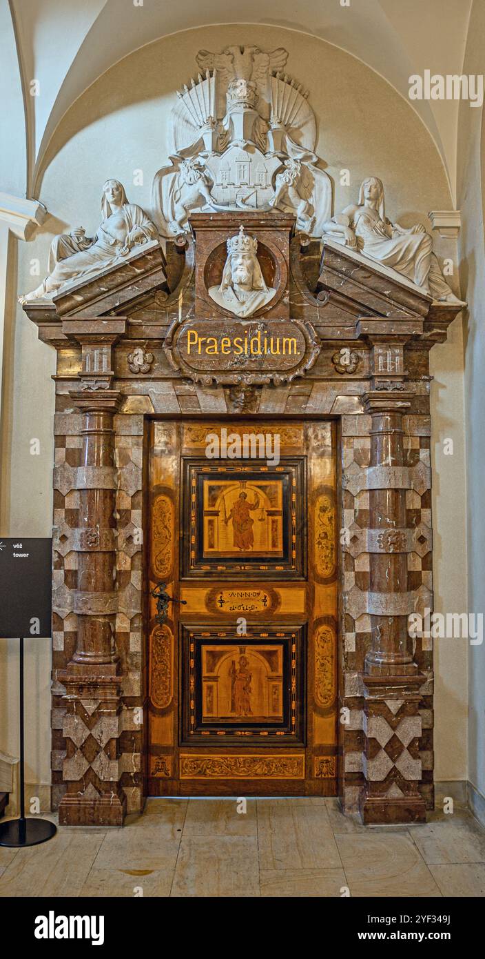Old Town Hall With Clock Tower in Old Town Square - Praesidium Chamber ...