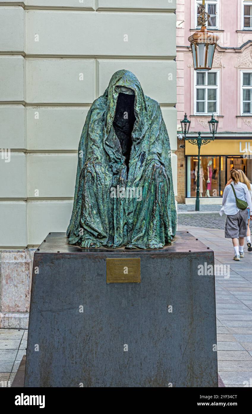 "Cloak of Conscience" Statue Outside Estates Theater to mark where ...