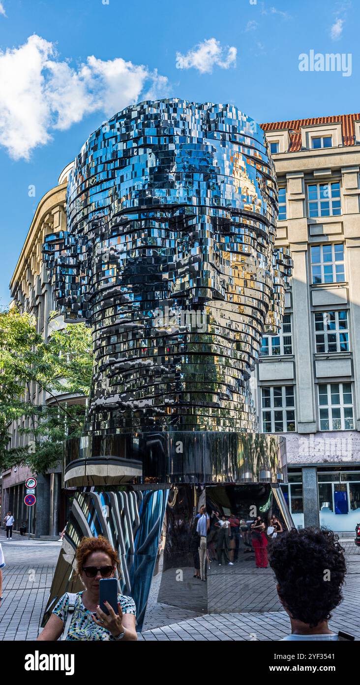 Prague franz kafka square hi-res stock photography and images - Alamy