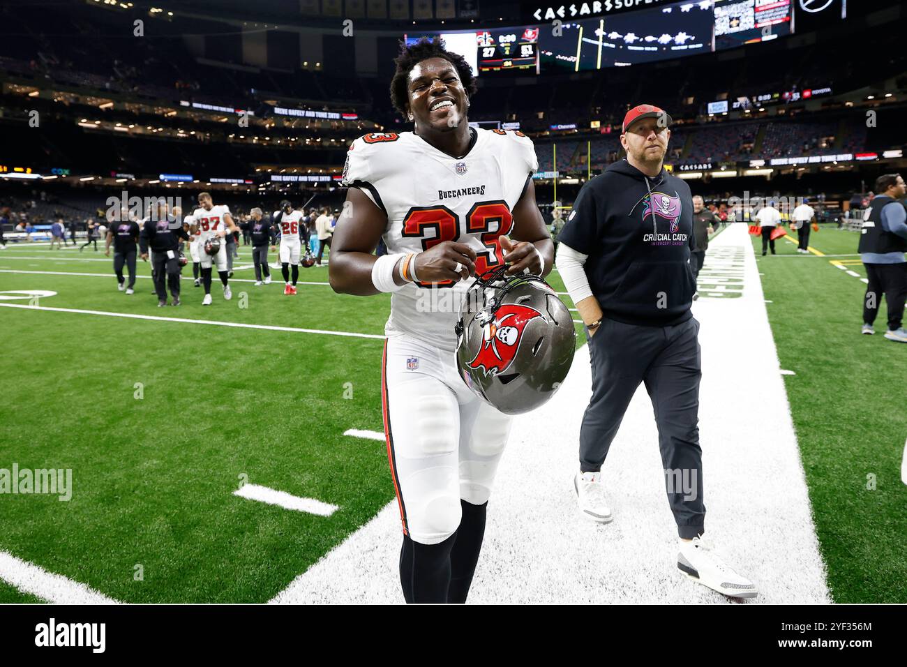 Tampa Bay Buccaneers linebacker Jose Ramirez (33) poses for a photo ...