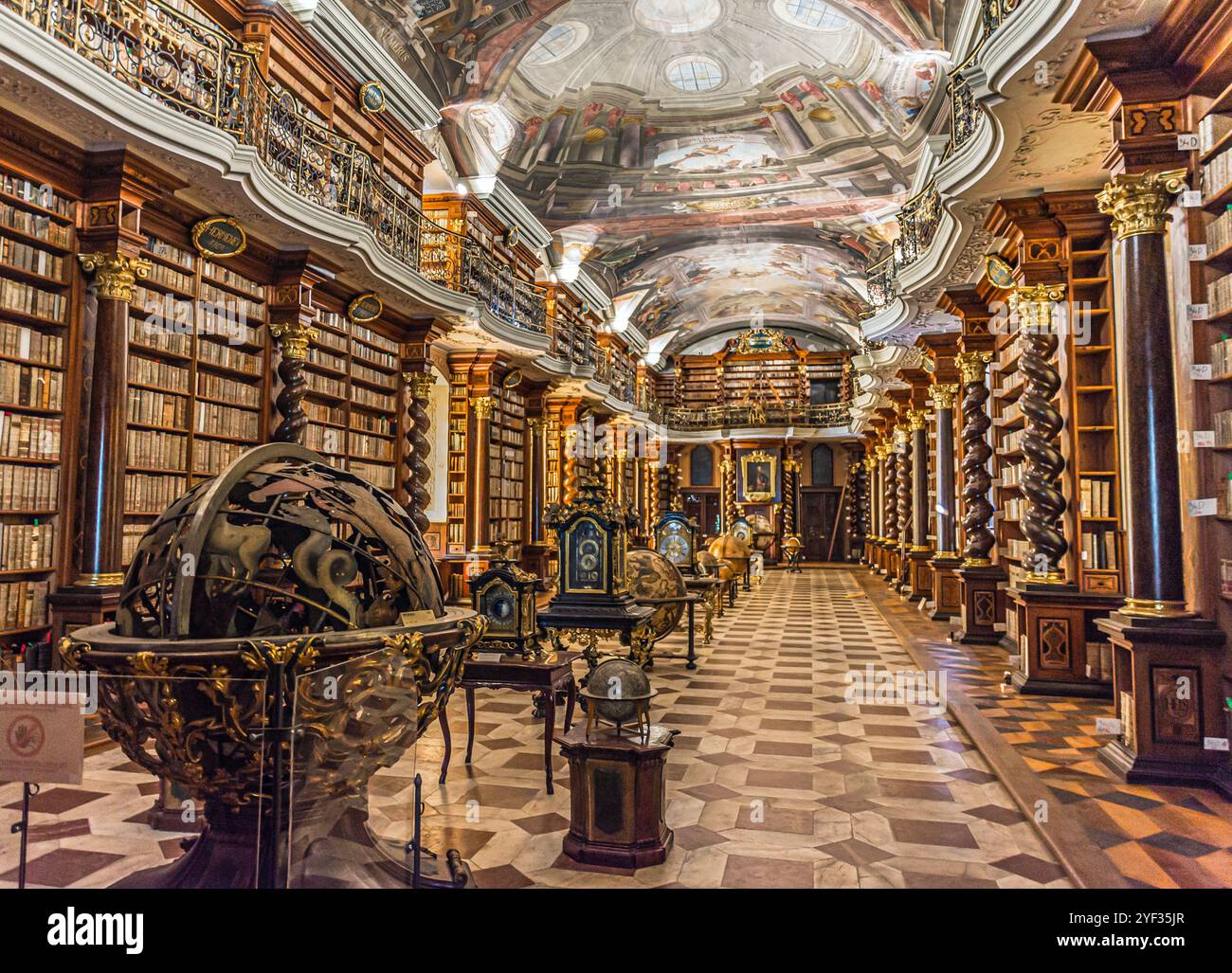 Baroque Library Wall Units