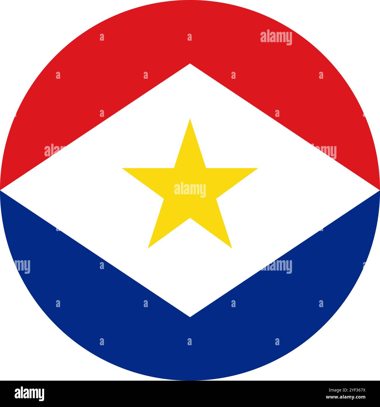 Saba Circle Flag, Circle Flag of Saba, Vector Images Stock Vector Image ...