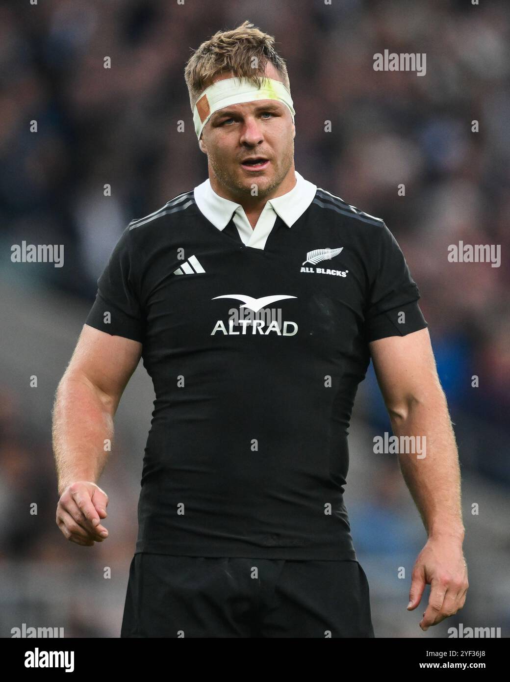 Sam Cane of New Zealand during the Autumn Nations Series match England ...