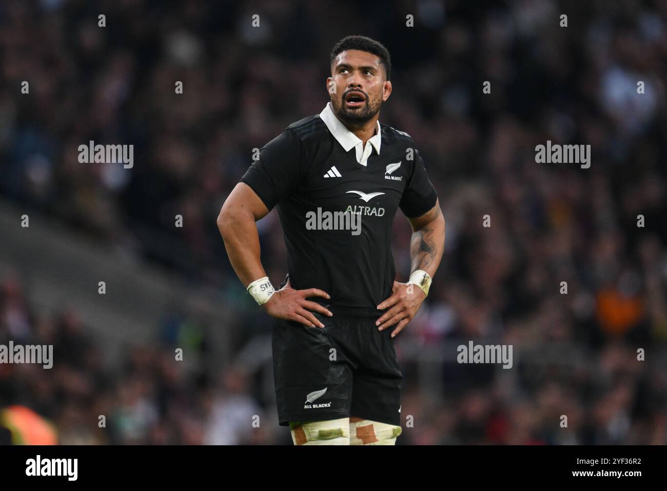 Ardie Savea of New Zealand during the Autumn Nations Series match ...
