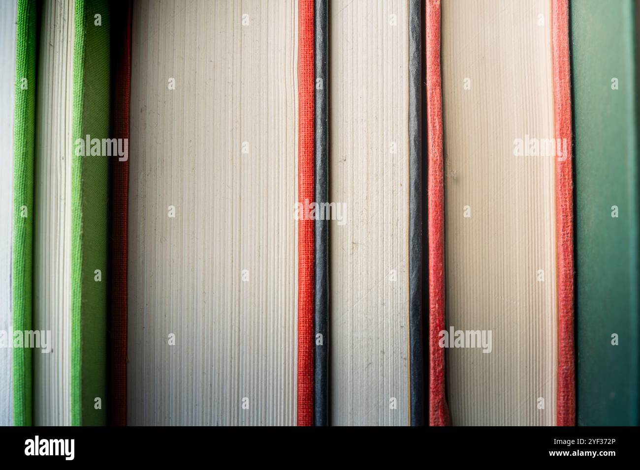 Close-up of book educational concepts and learning resources in a ...