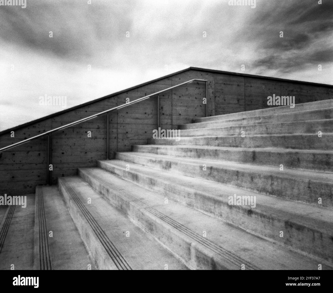 Steps along Black and White Stock Photos & Images - Alamy
