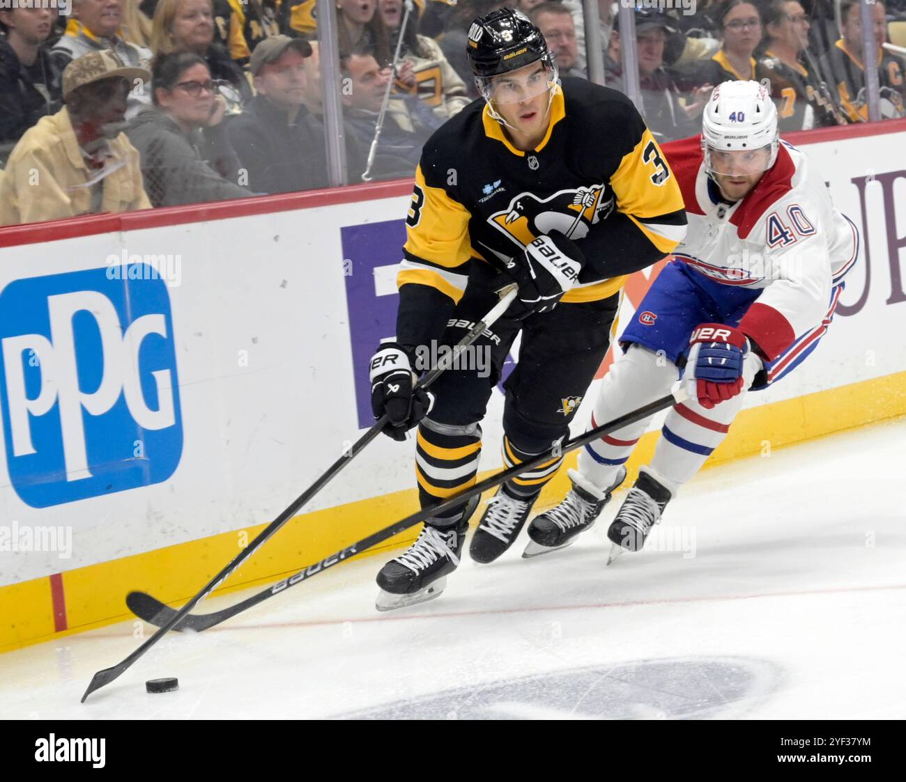 Pittsburgh, United States. 02nd Nov, 2024. Montreal Canadiens right ...