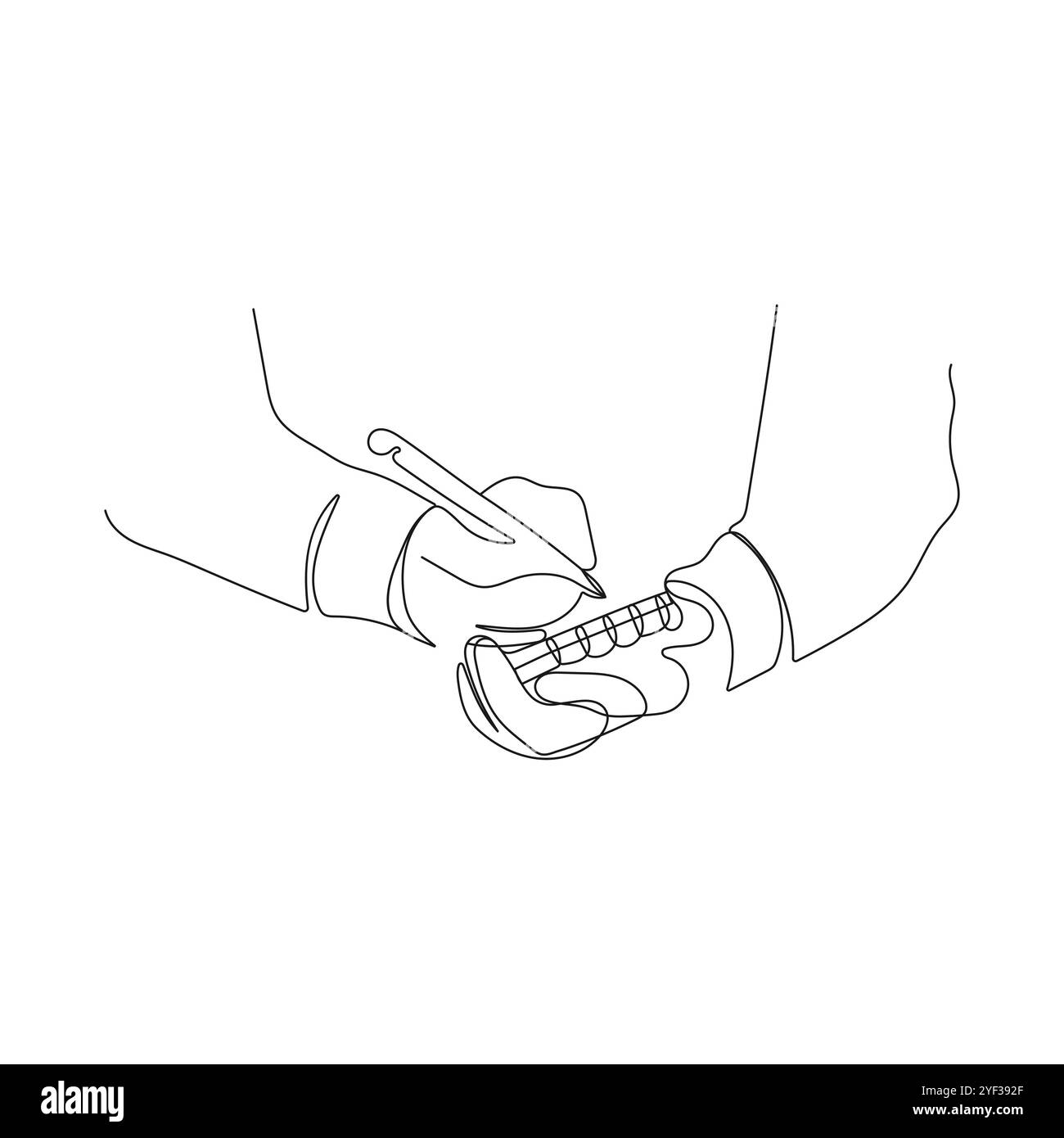 Business hand writing notes Stock Vector Images - Alamy