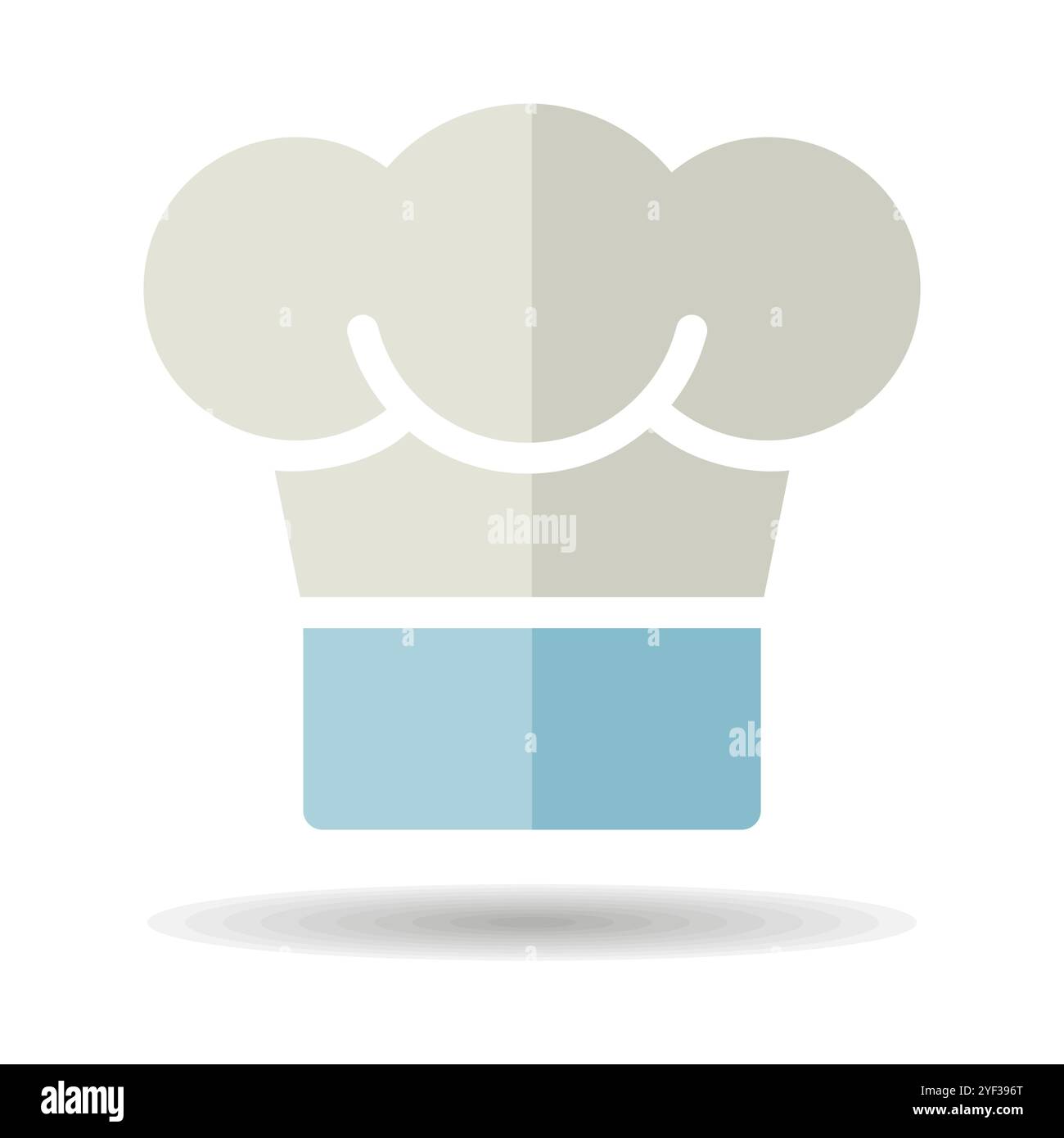 Chef Cooking cap vector icon. Graph symbol for cooking web site design ...