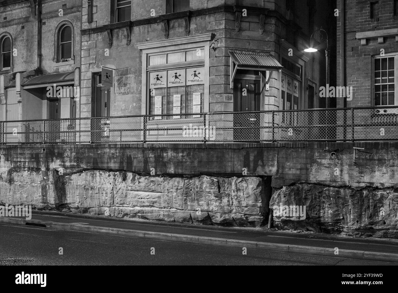 Heritage listed buildings in sydney Black and White Stock Photos ...