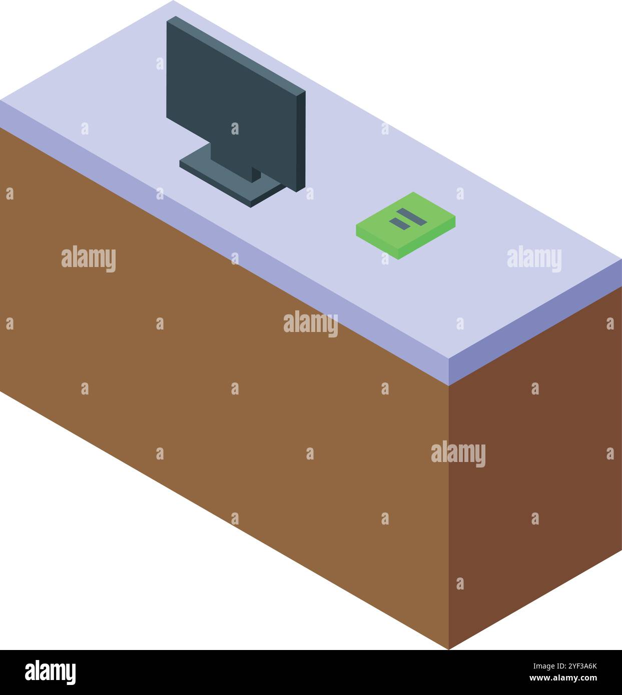 Interior view reception area Cut Out Stock Images & Pictures - Alamy