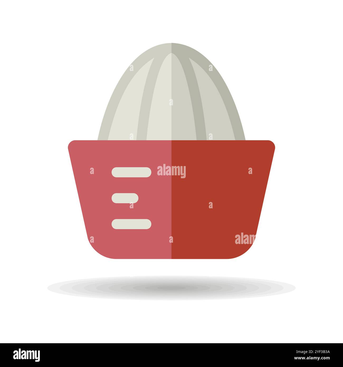 Lemon squeezer vector icon. Kitchen appliance. Graph symbol for cooking ...