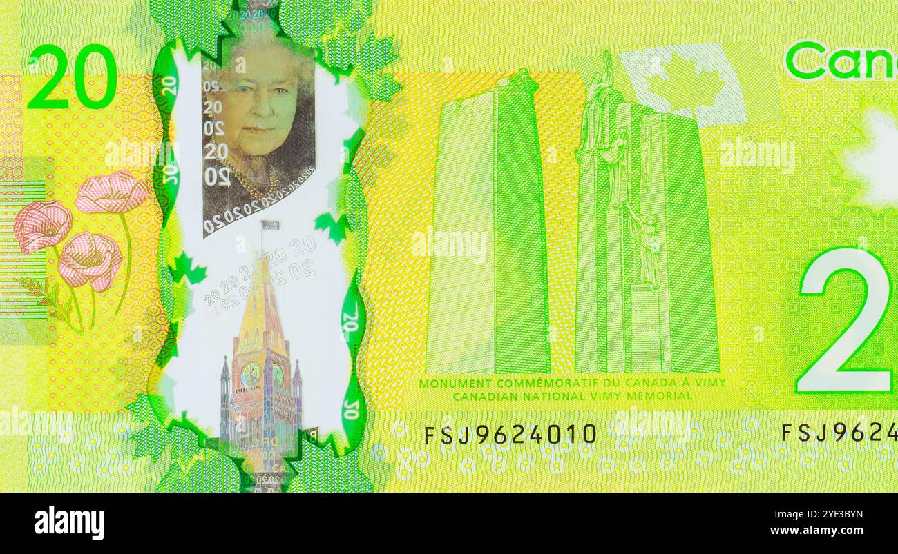 Twenty dollar bill back hi-res stock photography and images - Alamy