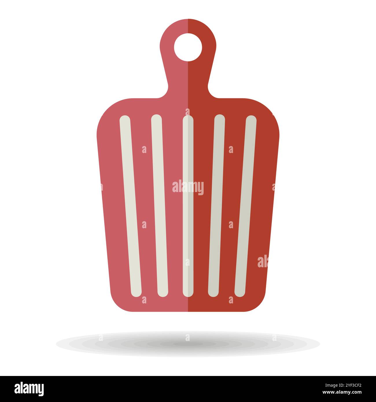 Cutting board vector icon. Chopping Board symbol. Graph symbol for ...