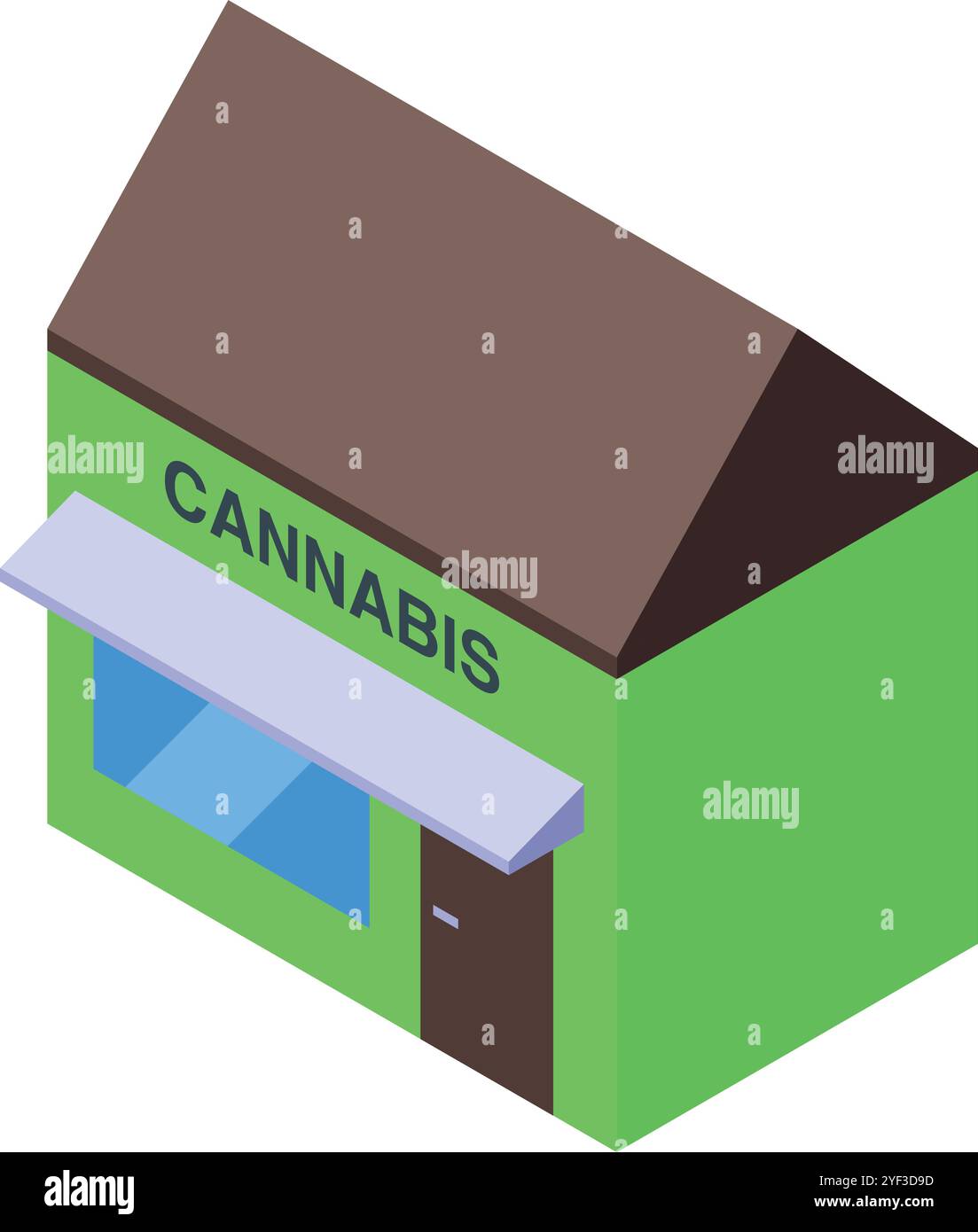 Marijuana dispensary shop Stock Vector Images - Alamy