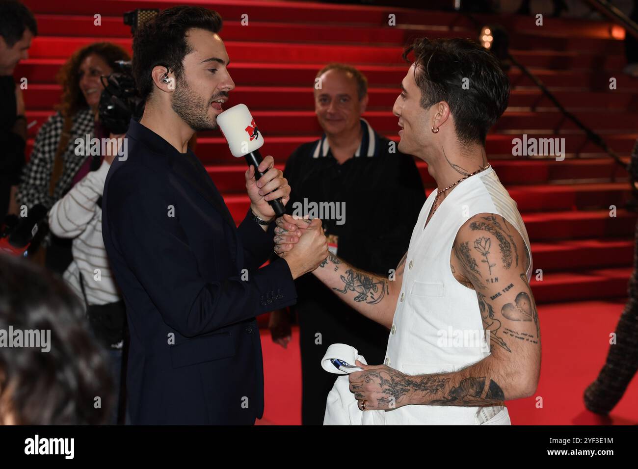 Cannes, France. 01st Nov, 2024. Damiano David attends the 26th NRJ ...