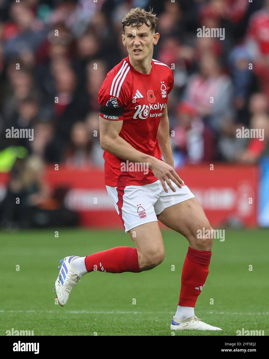 Ryan Yates of Nottingham Forest during the Premier League match ...