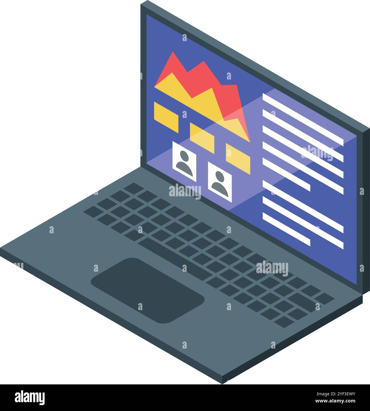 Business graphs kpi metrics on hi-res stock photography and images - Alamy