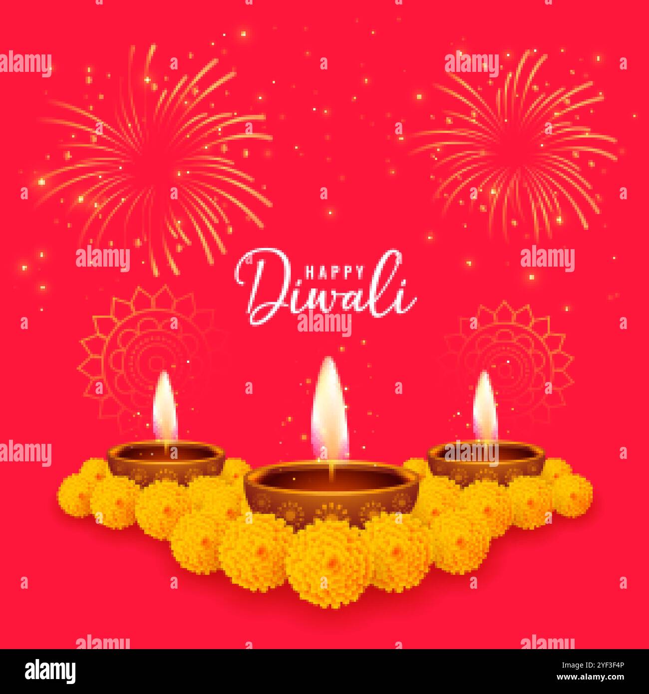 Marigold flower abstract background Stock Vector Images - Alamy