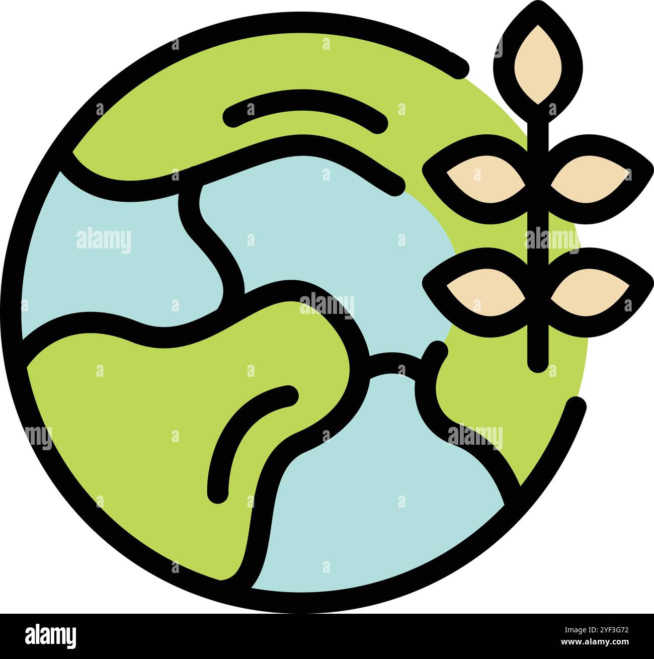 Colorful world globe representing earth hi-res stock photography and ...